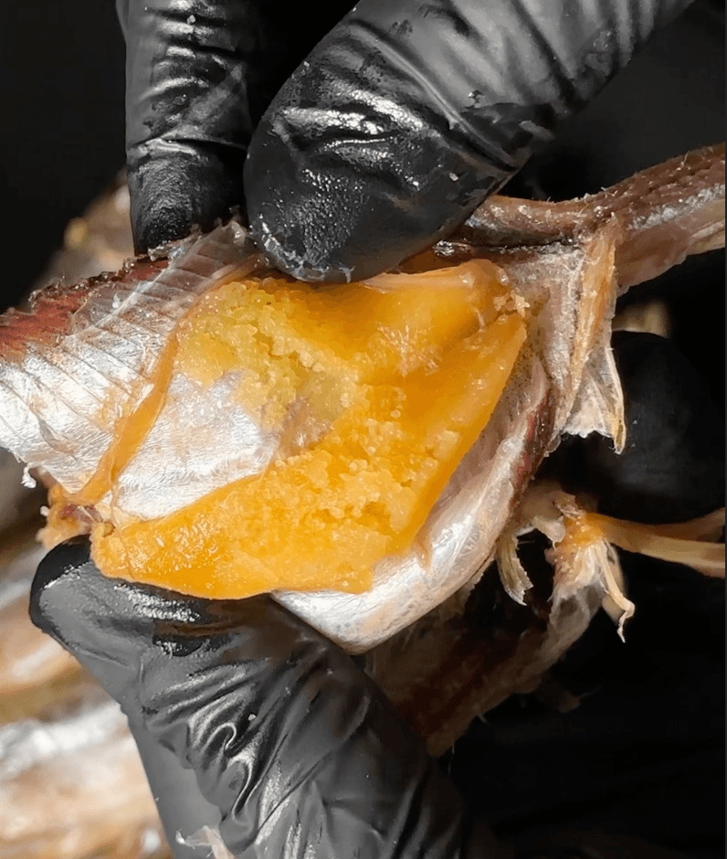 Dried smelt "Select" (Big 50/50 caviar) - DRY FOOD